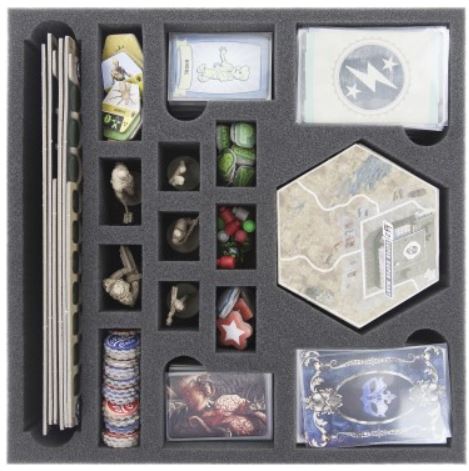 Foam tray value set for Fallout board game box – Grimfield Games