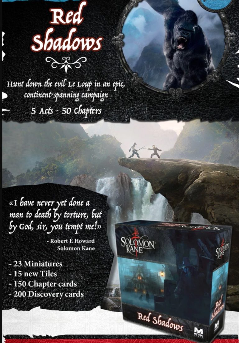 Solomon Kane – Kickstarter ALL IN (1st wave har ankommet) – Grimfield Games