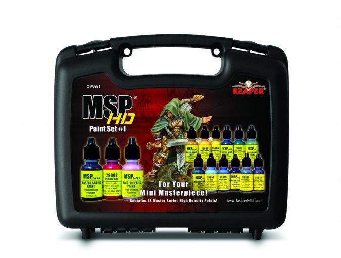 Reaper Paints – Master Series HD Paint Set 1 – Grimfield Games